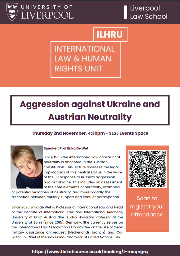 Aggression against Ukraine and Austrian Neutrality - Institut für ...