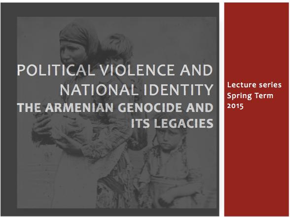 Vortragsreihe 17.03.2015 "Political violence and national identity: The ...